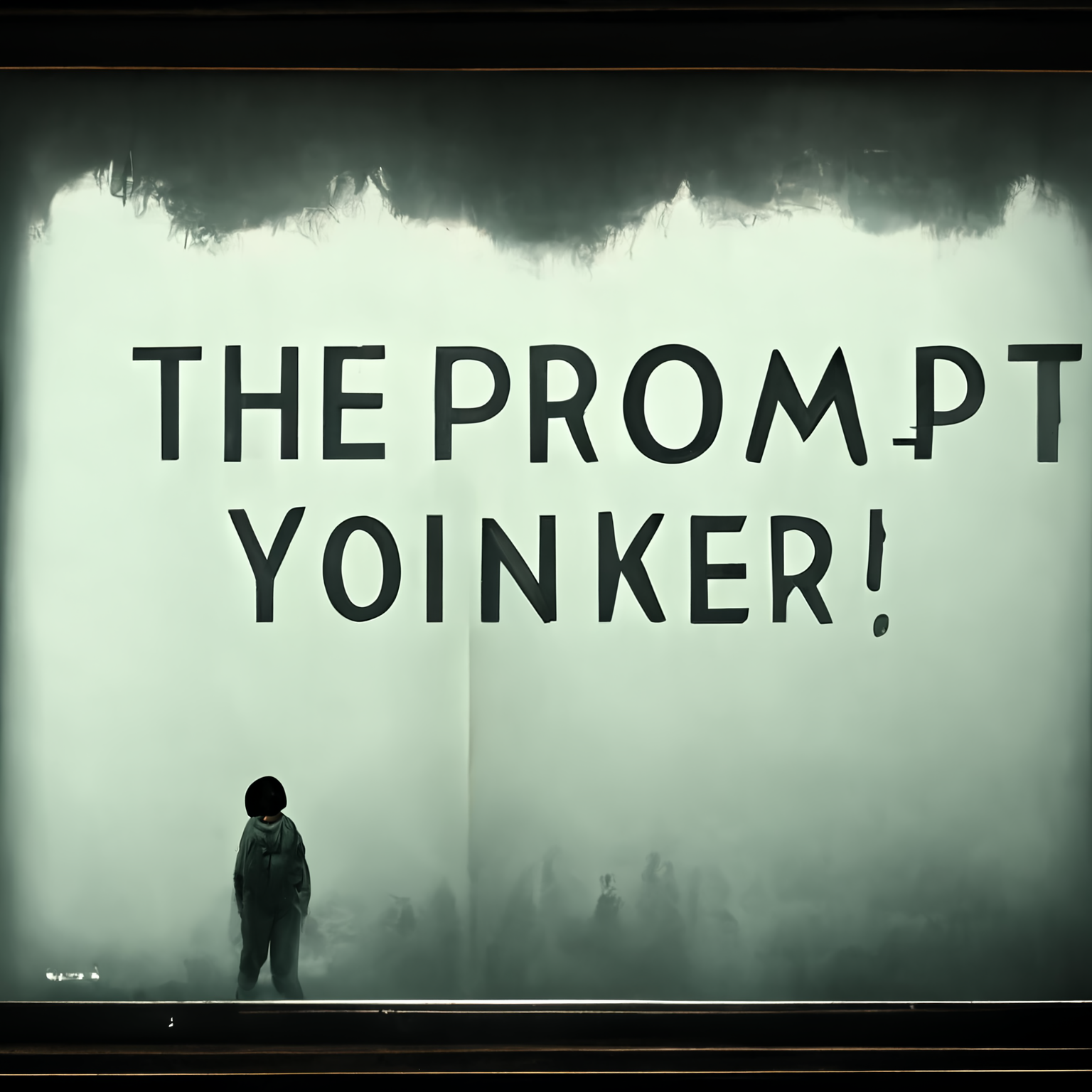 Midjourney prompt: THE PROMPT YOINKER!!!, poster, clear t...