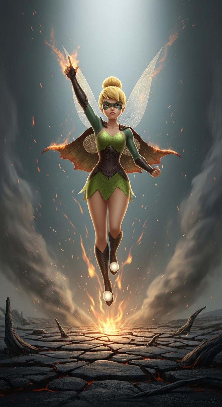 Google Imagen prompt: Envision a fully body portrait of ...