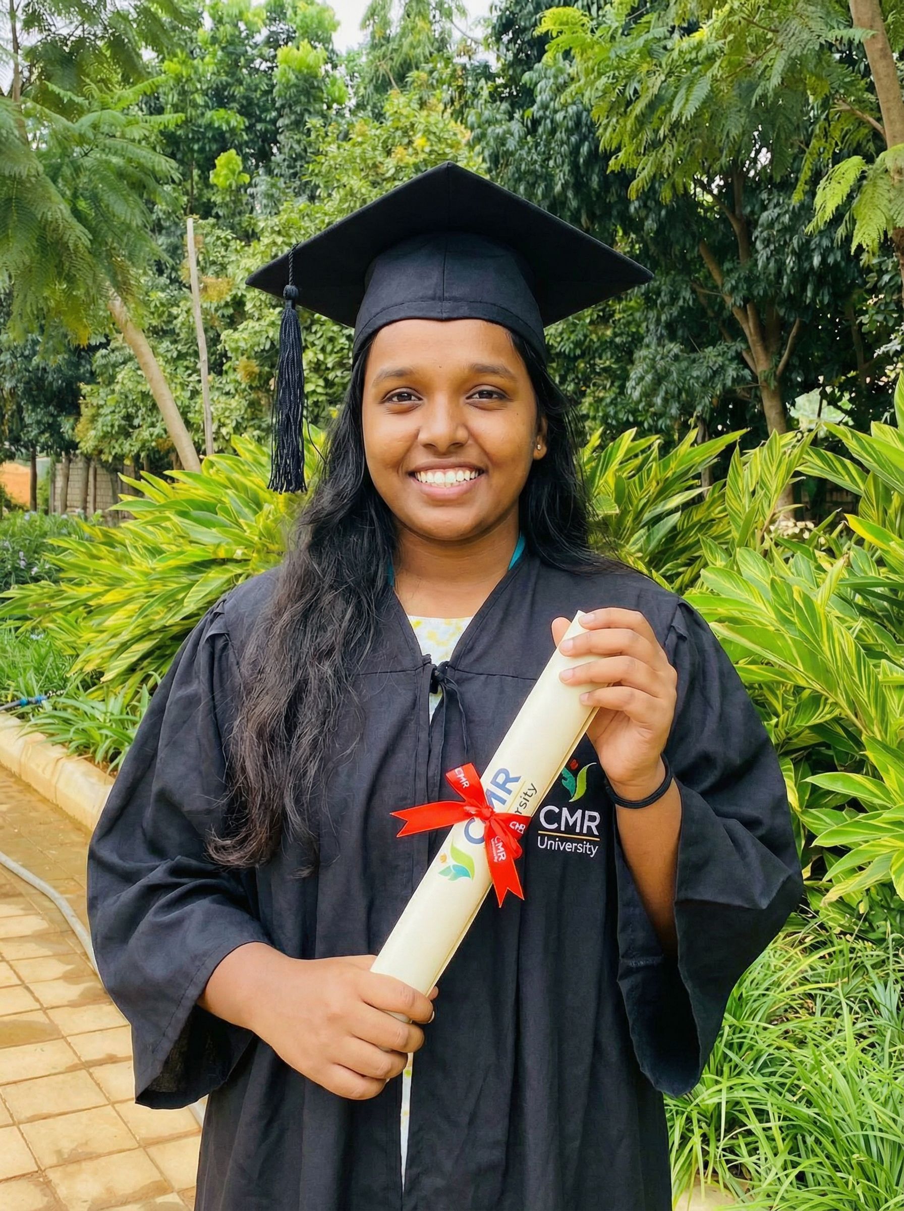 Nano Banana prompt: Create a graduation image using cmr l...