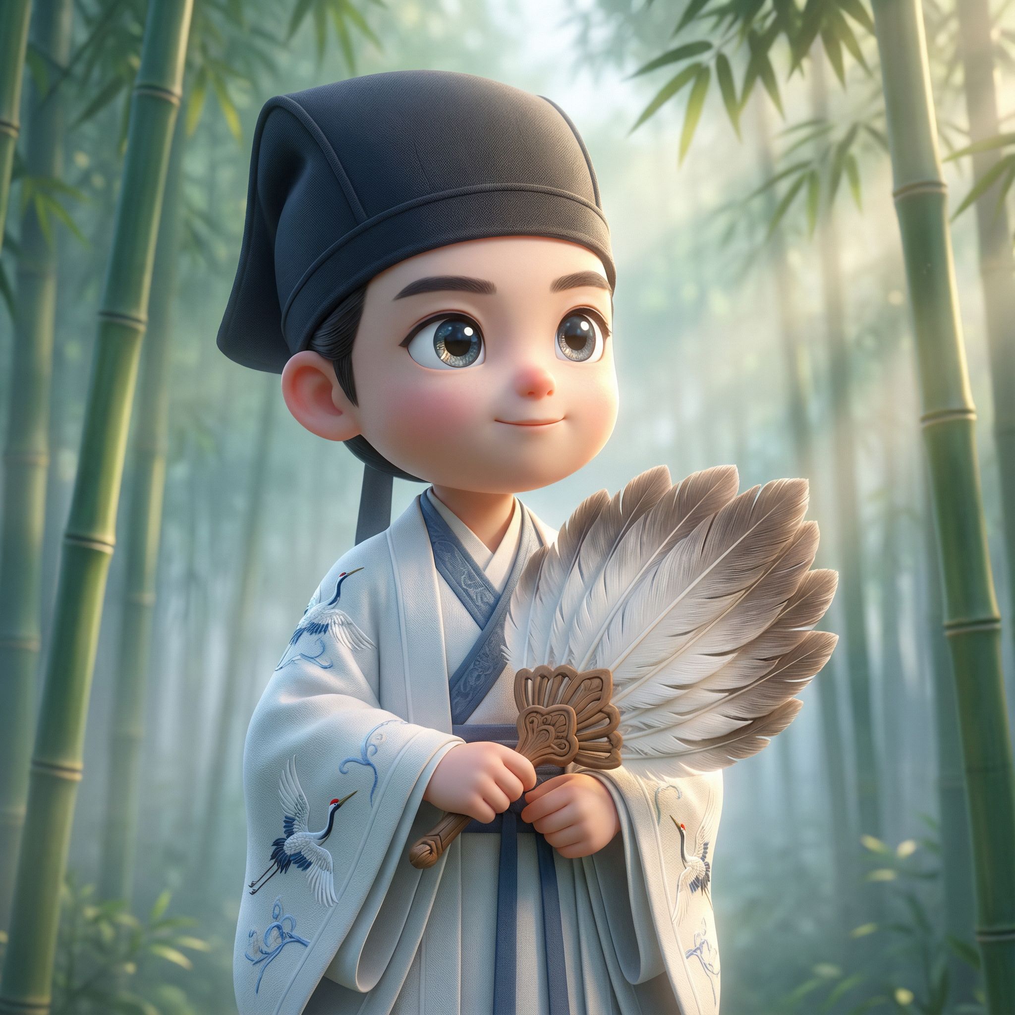 Nano Banana prompt: Ultra cute 3D Pixar animation style h...