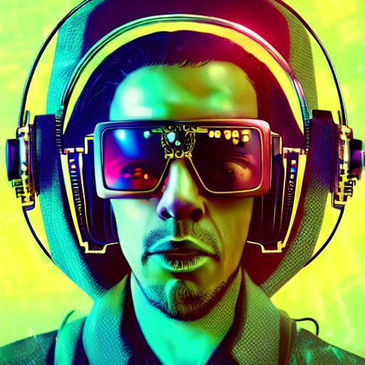 Stable Diffusion prompt: nft style, cyberpunk, synthwave,...