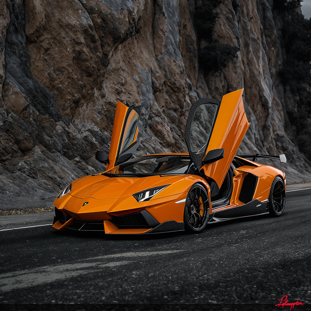 FLUX prompt: A raw still frame. Not a car. A scar on the ...