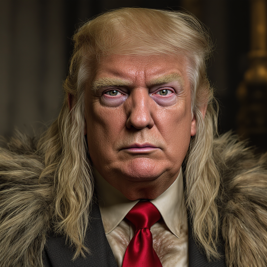 FLUX prompt: ultra realistic trump looks like gollum the ...
