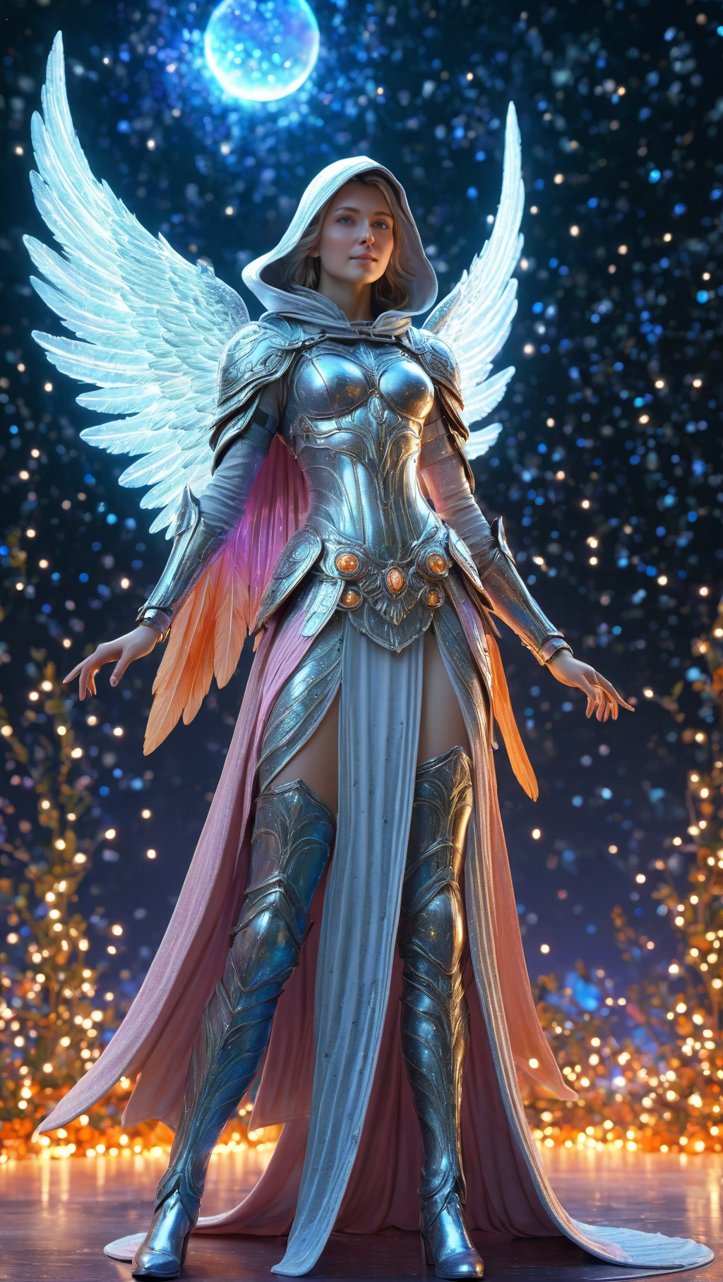 Stable Diffusion prompt: Full body, Small (Ultra-detailed...