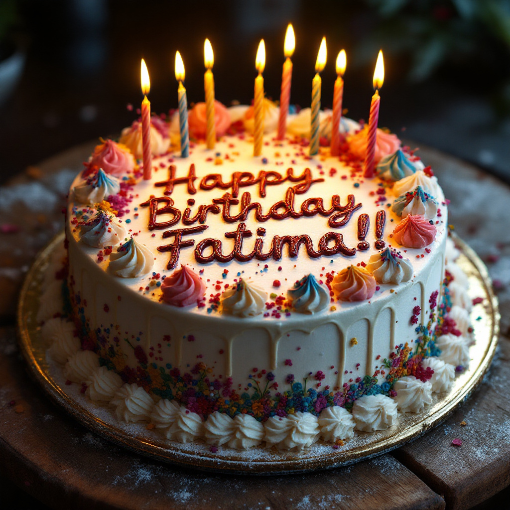 FLUX prompt: hyper realism, high detail, cake, that says ...