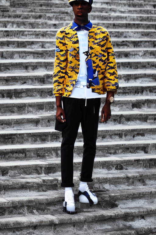 Stable Diffusion prompt: concept fashion design of a man ...