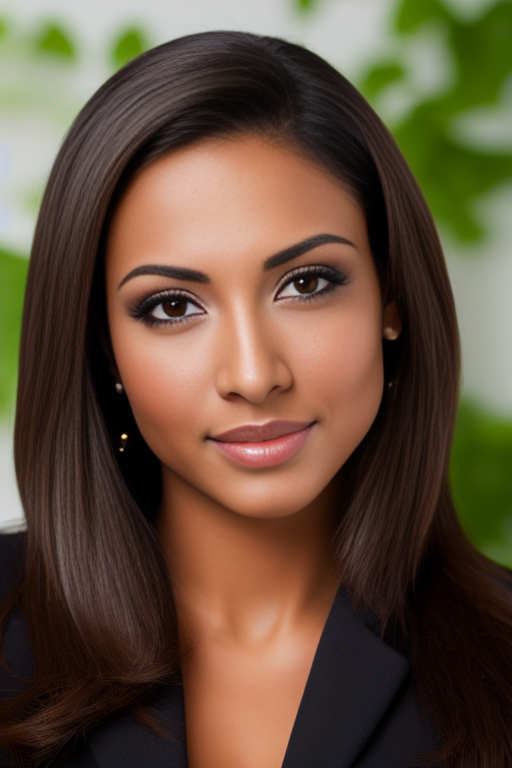 Stable Diffusion prompt: photo of a gorgeous mixed-race f...