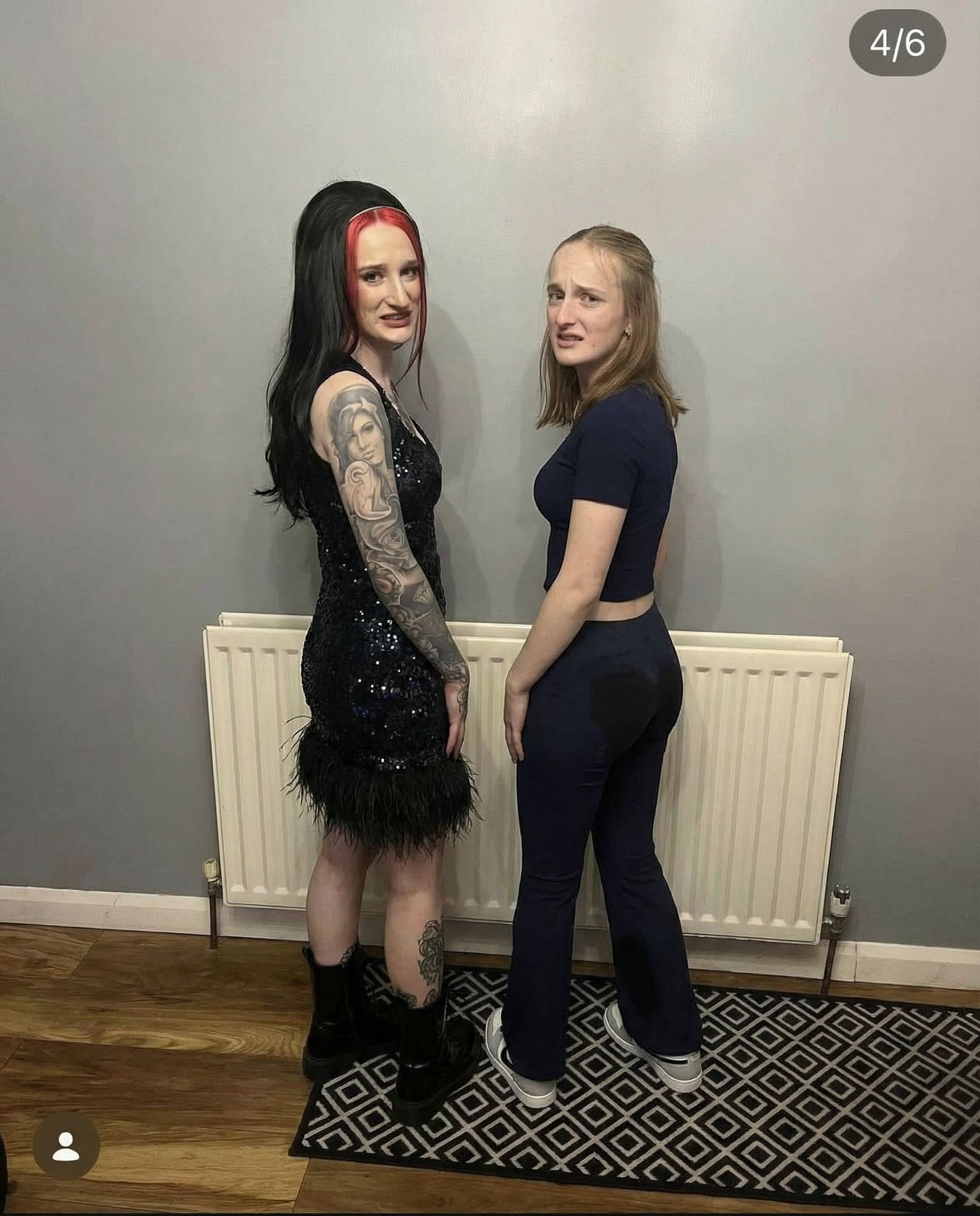 Nano Banana prompt: make these girls do a long hard poop ...