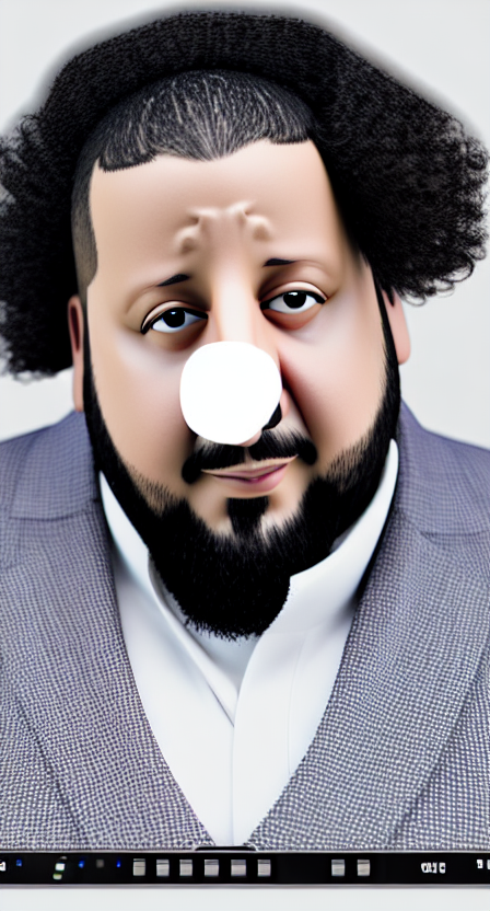 Stable Diffusion prompt: white dj khaled, 8k, photo reali...