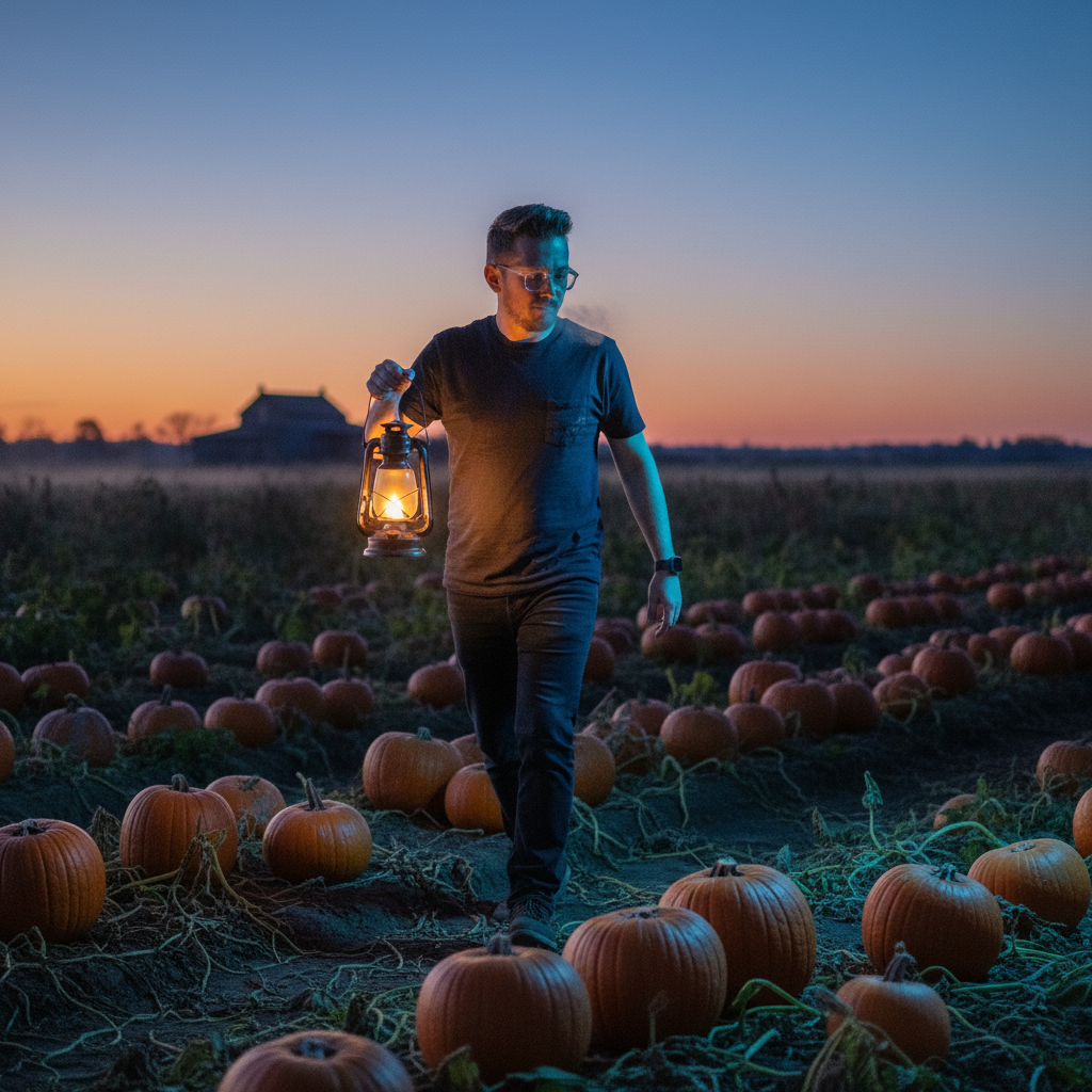 Nano Banana prompt: { "title": "Lantern_Walk_After_Sun...