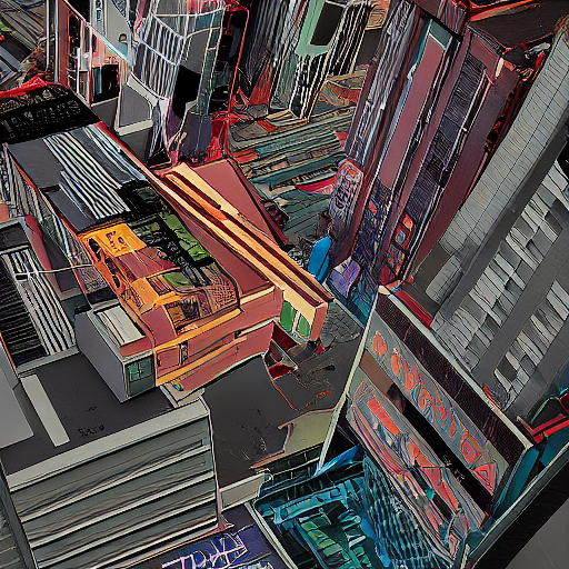 Stable Diffusion prompt: Evangelion unit 01 pallete , zoo...