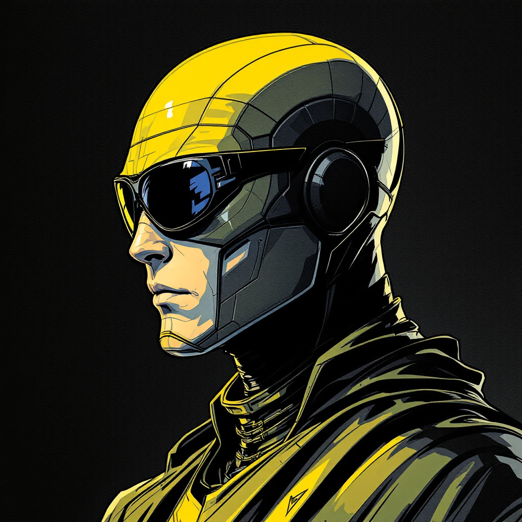 FLUX prompt: a masterpiece drawing of a superhero, perfec...
