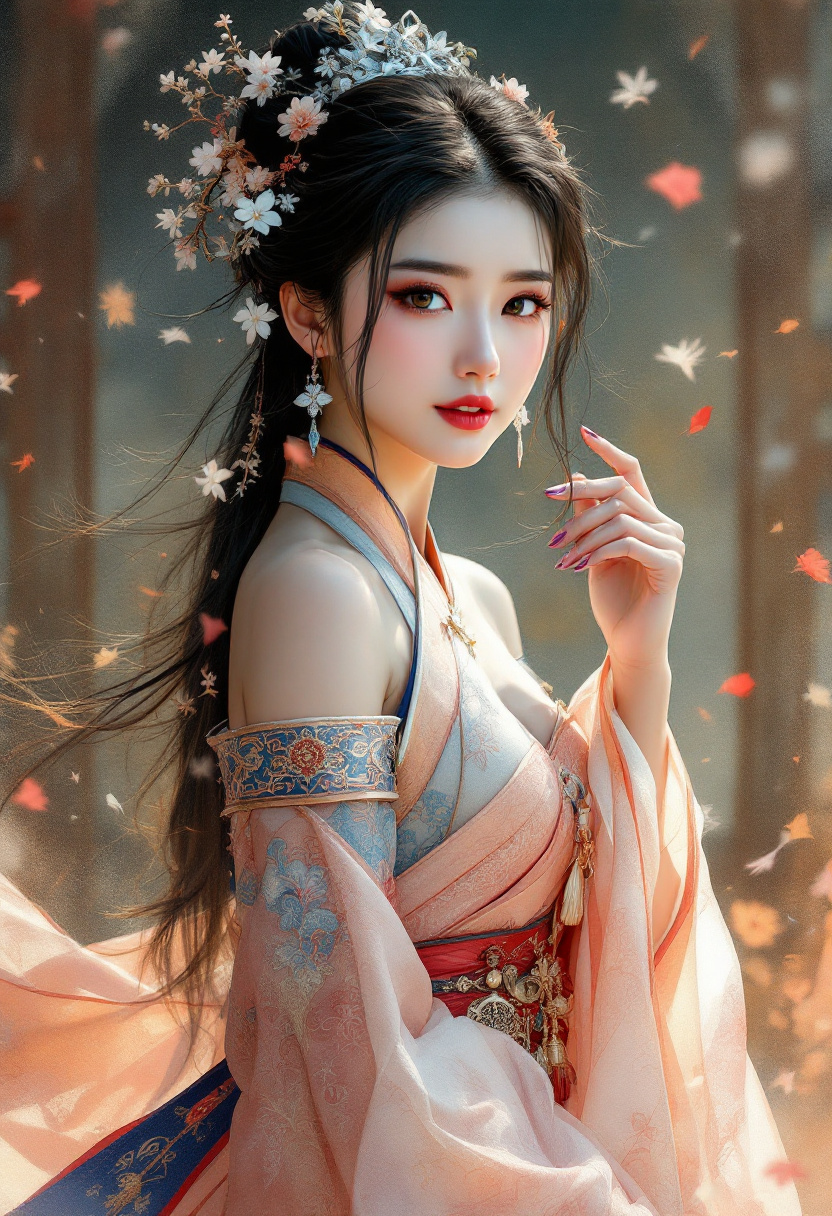 FLUX prompt: Sketch Art, Beautiful Colored Pencil Line, A...