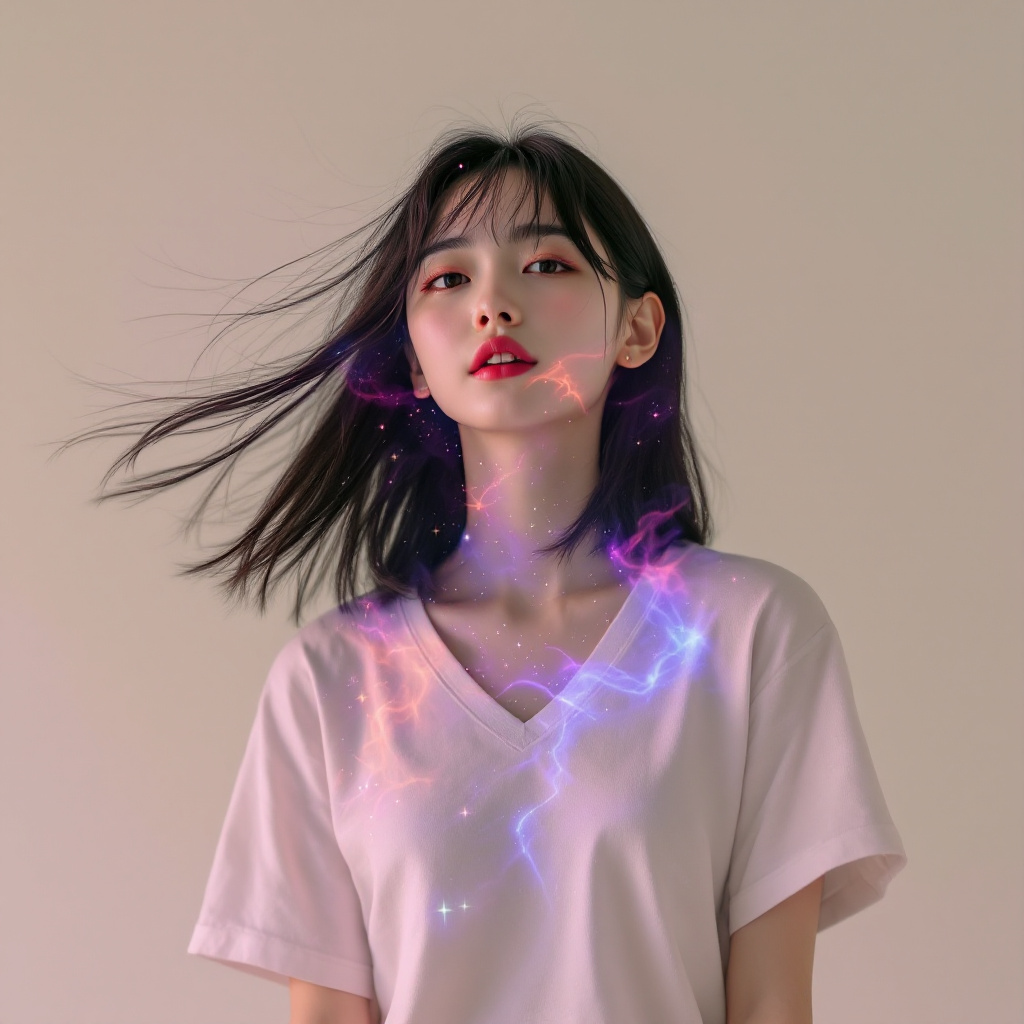 FLUX prompt: In high definition, trippy, a cosmic backgr...