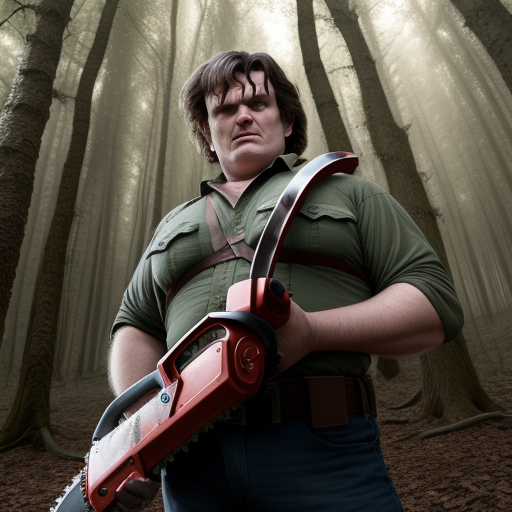 DreamShaper prompt: Javier Milei, double chin, 55 years o...