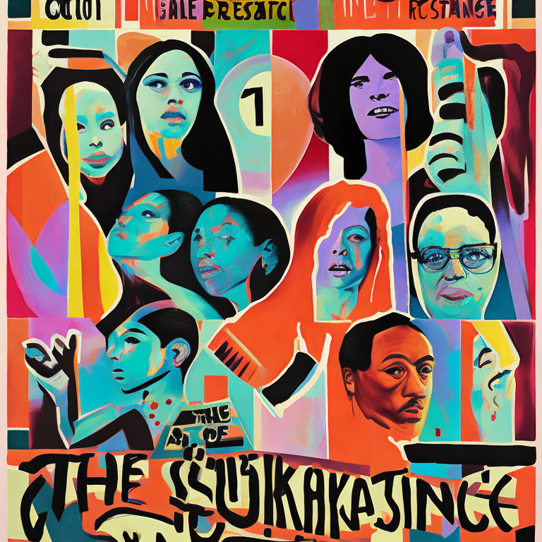 Stable Diffusion prompt: A striking movie poster for "The...