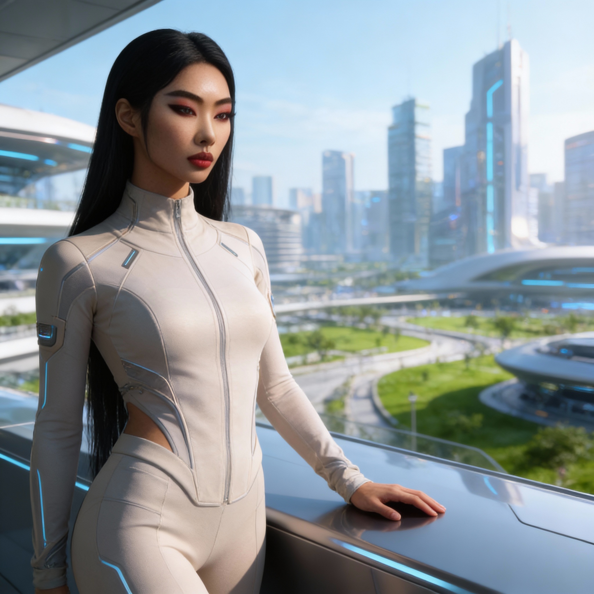 Seedream 4 prompt: Create a new image of the reference ch...