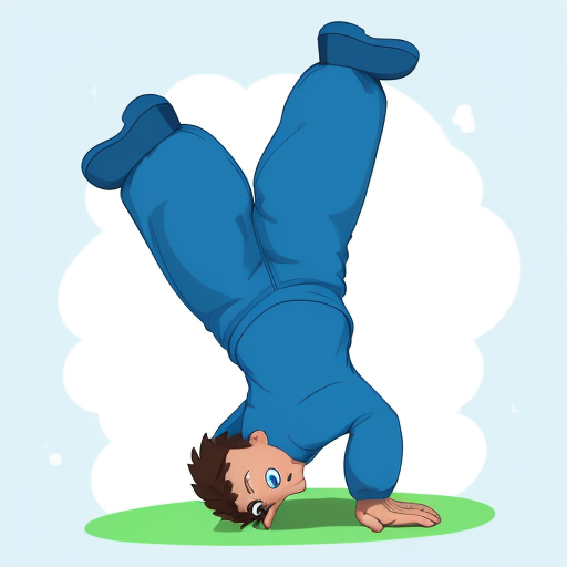 DreamShaper prompt: a Bluey show character Bingo doing a ...