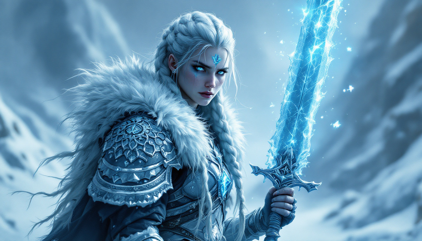 FLUX prompt: A cinematic digital artwork featuring a resi...