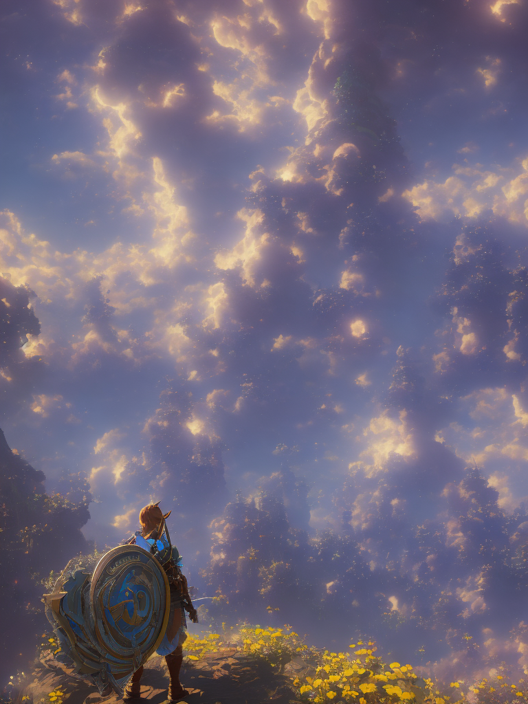 Openjourney prompt: staring up into the infinite celestia...