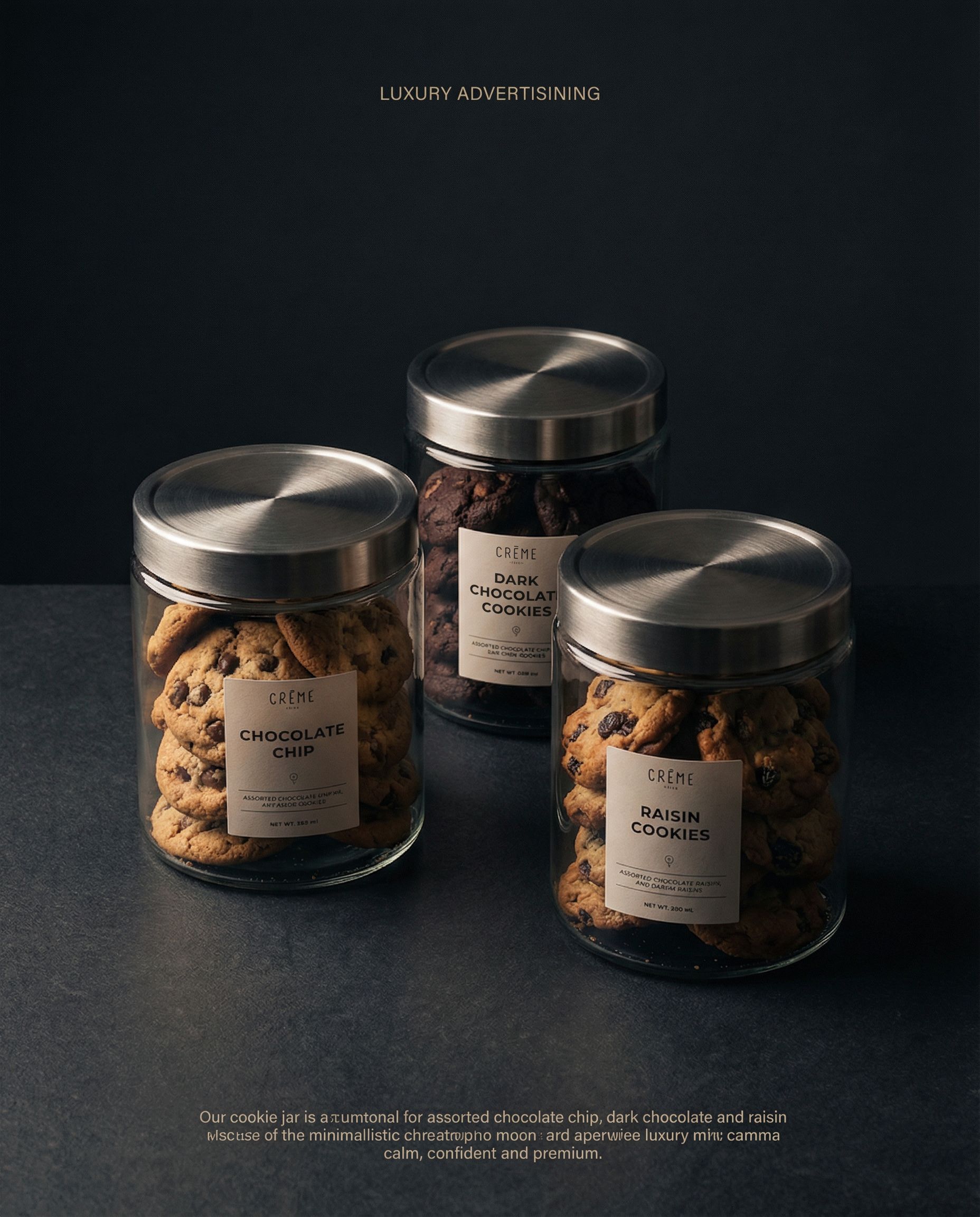 Nano Banana prompt: High-end dark luxury advertising phot...