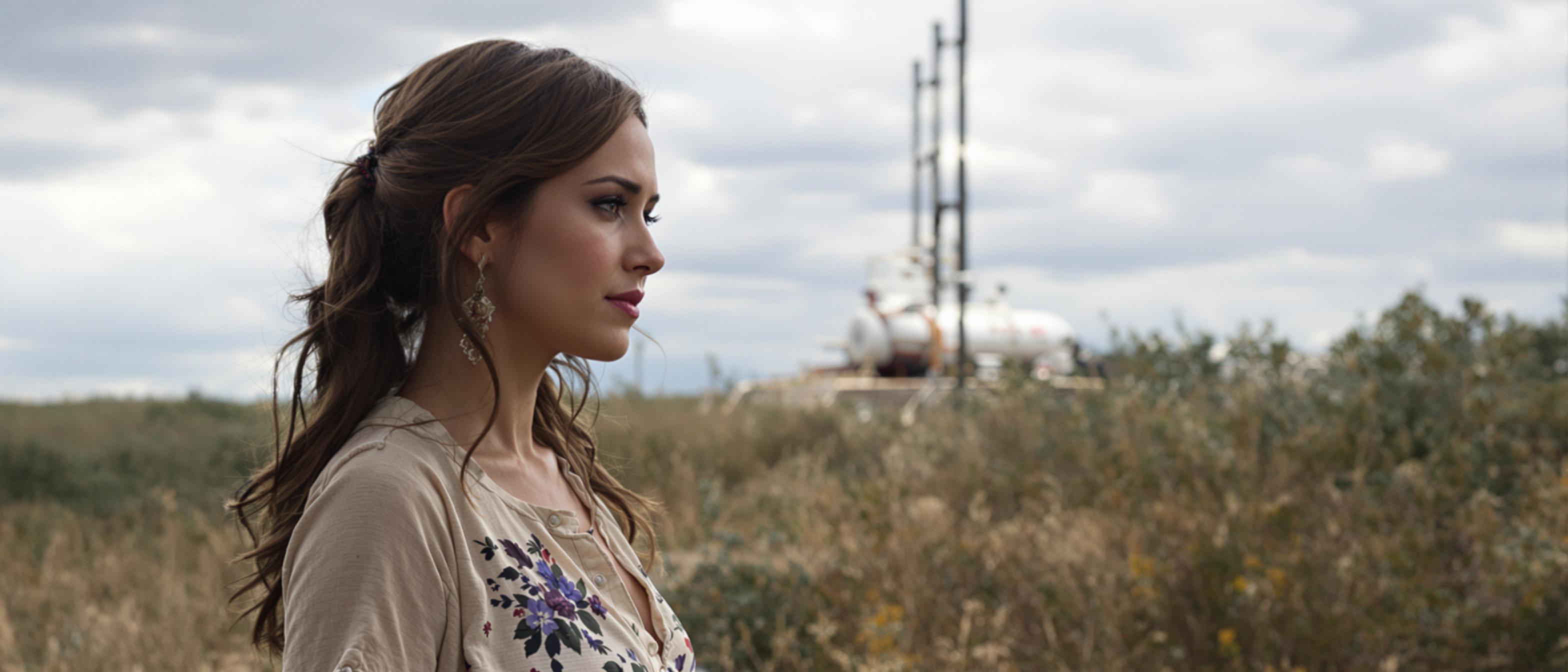 FLUX prompt: Waverly Earp is a Nephilim and the younger s...