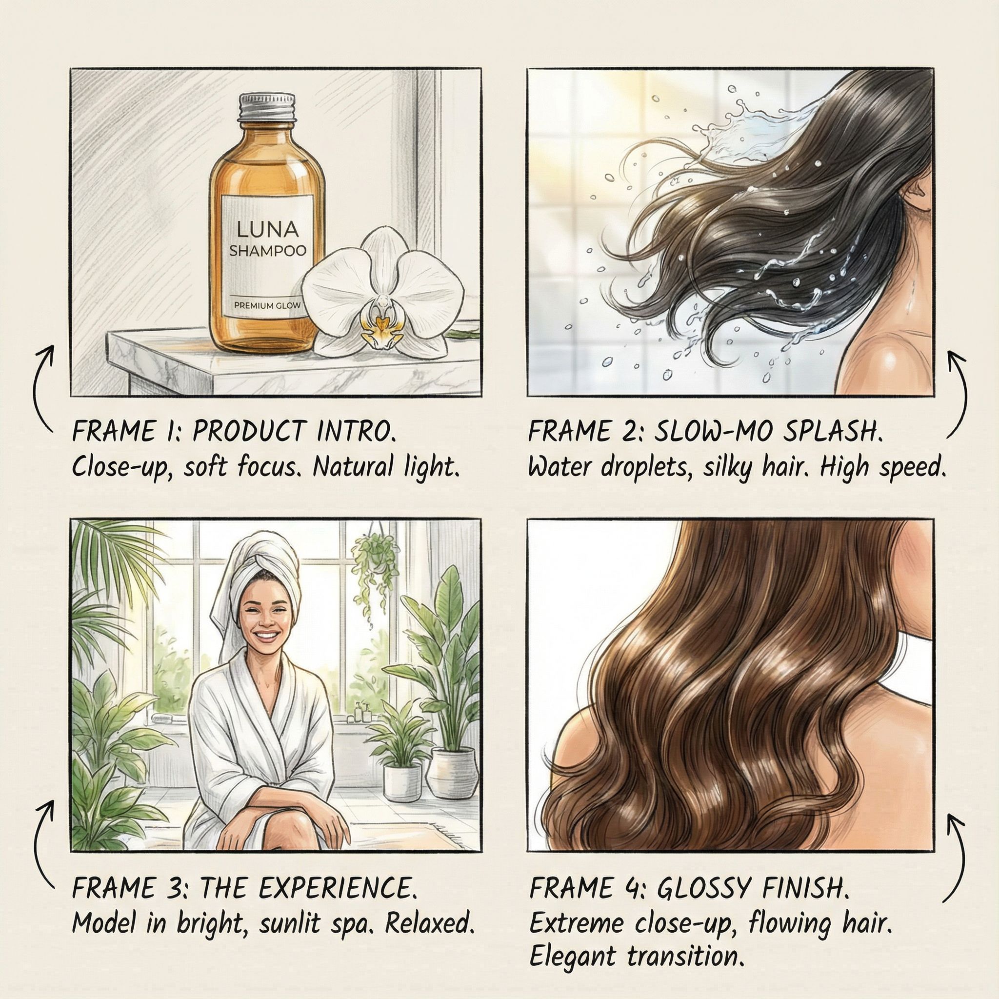 Nano Banana Pro prompt: A polished, advertising-style sto...