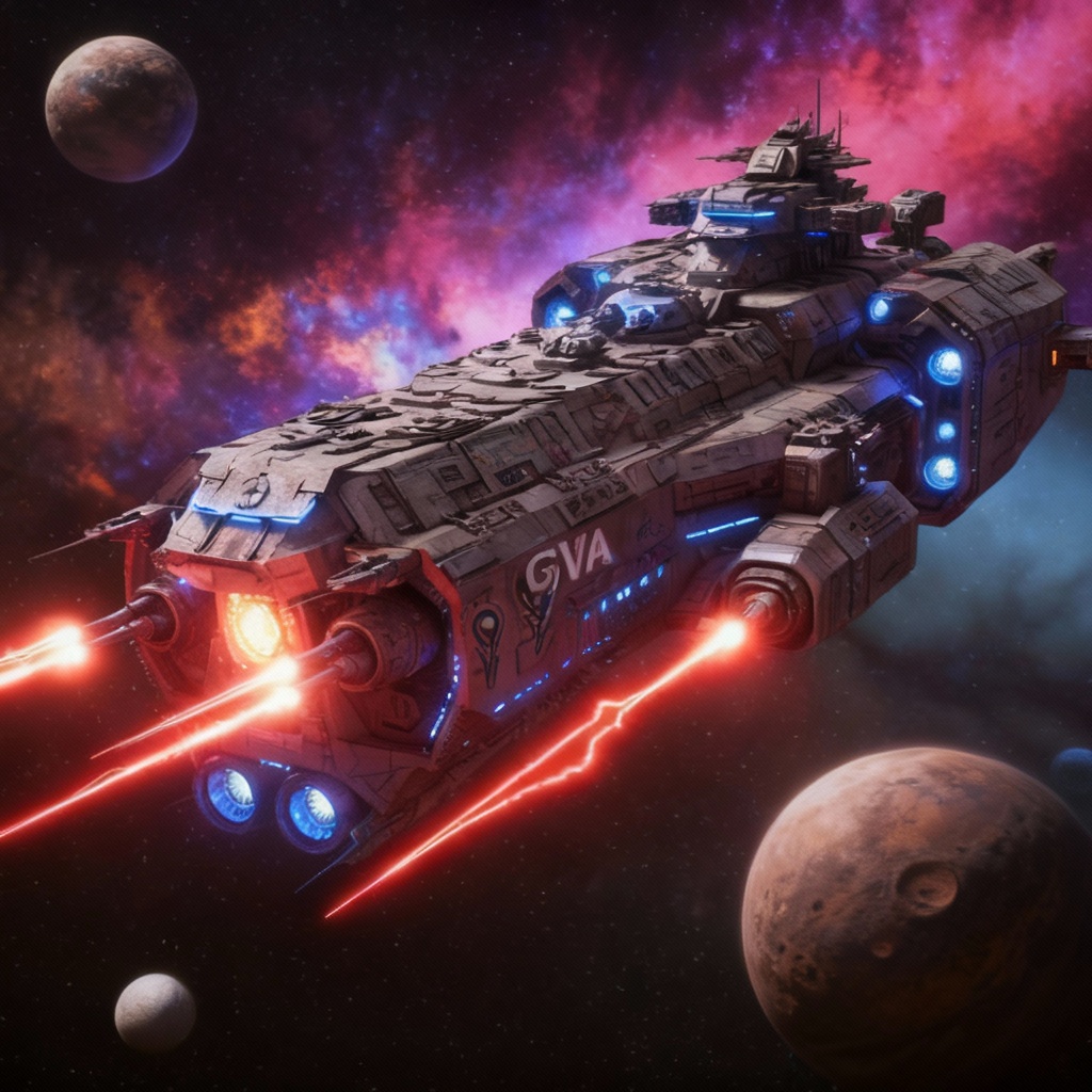 Seedream 4 prompt: Reimagine, in detail, the alien spaces...