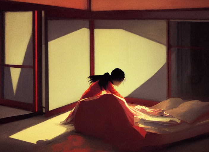 Stable Diffusion prompt: famous japanese actress girl see...