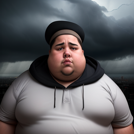 DreamShaper prompt: Ultra-realistic photograph of an obes...