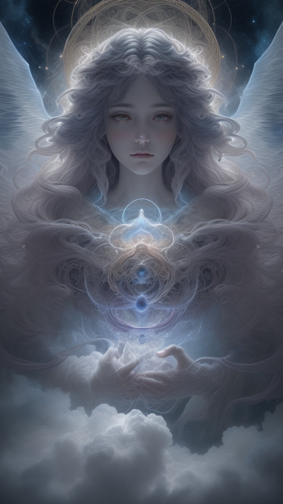 DreamShaper prompt: (((closeup (HDR) A celestial drama un...