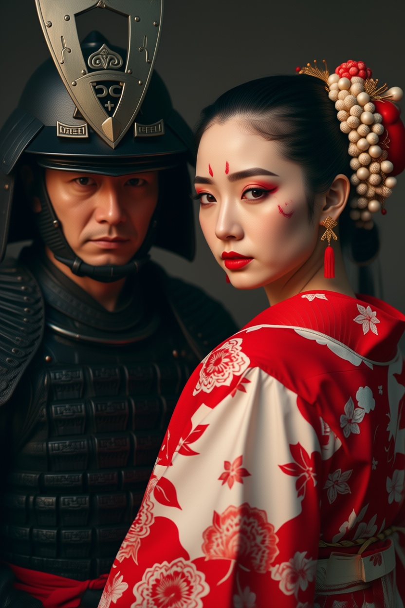 Qwen prompt: "Professional fine art photography. Full-hig...