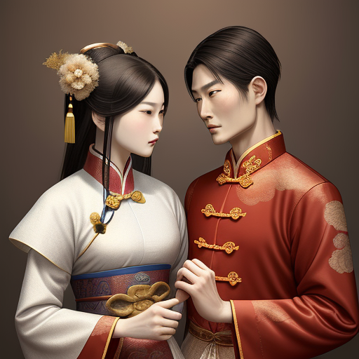 DreamShaper prompt: "Characters: Dong Xian, Emperor Han A...
