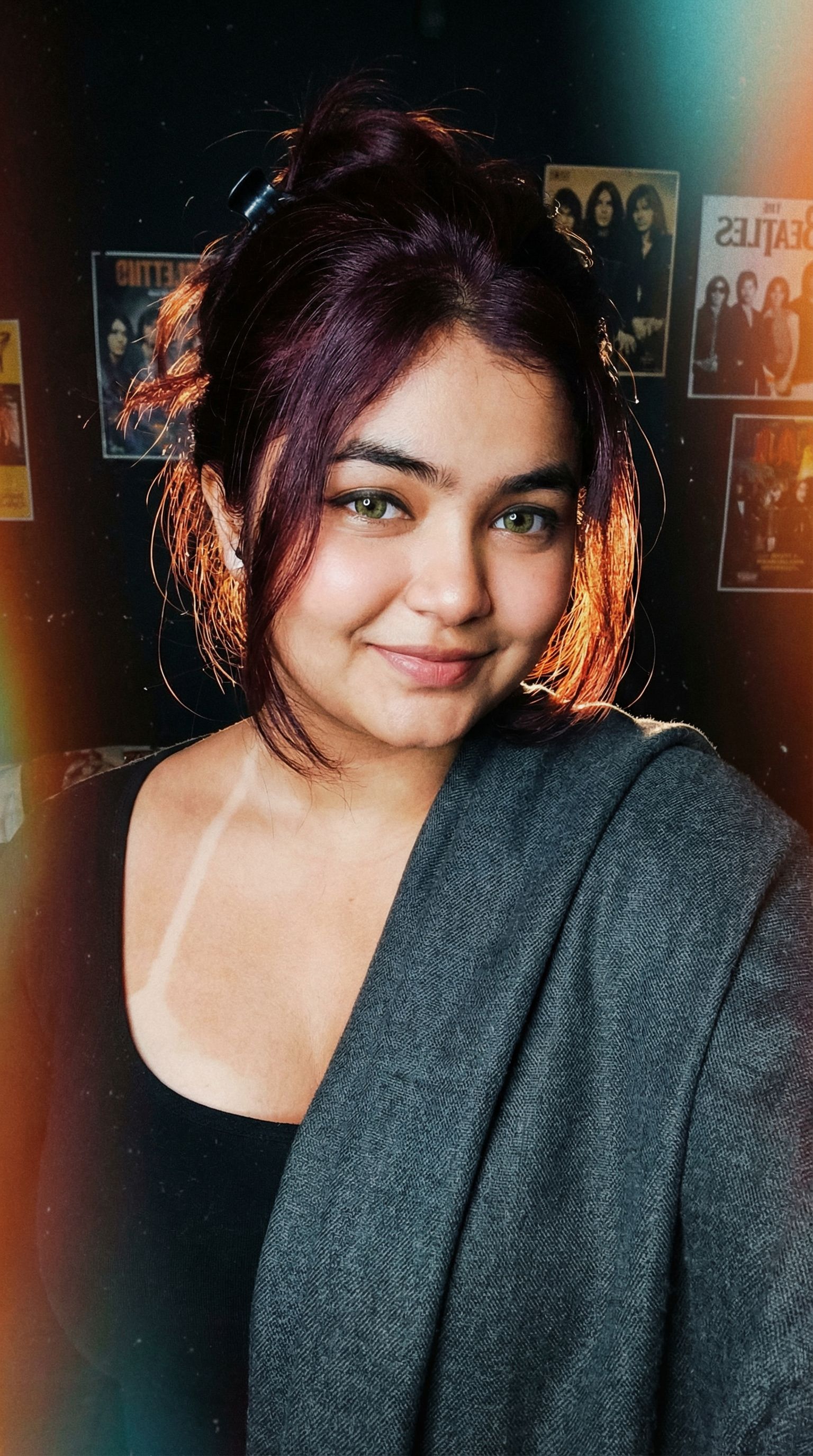 Nano Banana prompt: A gritty 90s style flash photograph o...