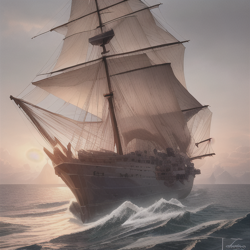 Anything prompt: Photo of a ultra realistic sailing ship,...