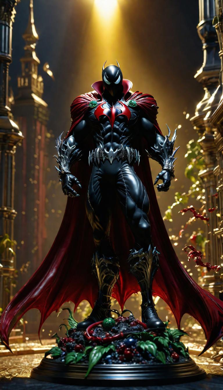 Stable Diffusion prompt: The Legendary Spawn, intricate s...