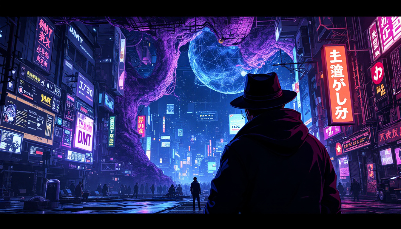 FLUX prompt: POV: Interface de um marketplace da dark web...