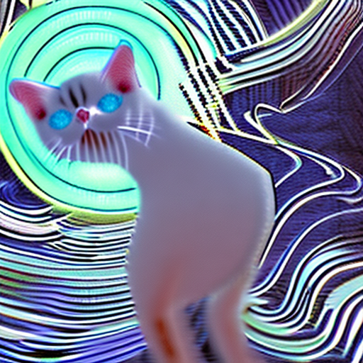Stable Diffusion prompt: an anthropomorphic cat wearing w...