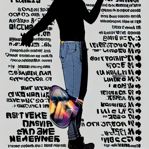 Waifu Diffusion prompt: Imagine a nerd who realizes that ...