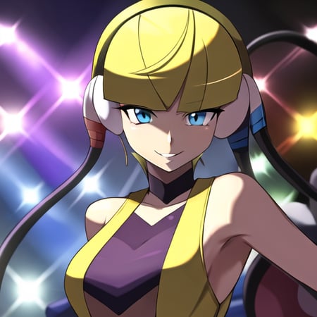 Stable Diffusion prompt: elesa blonde \(pokemon\),