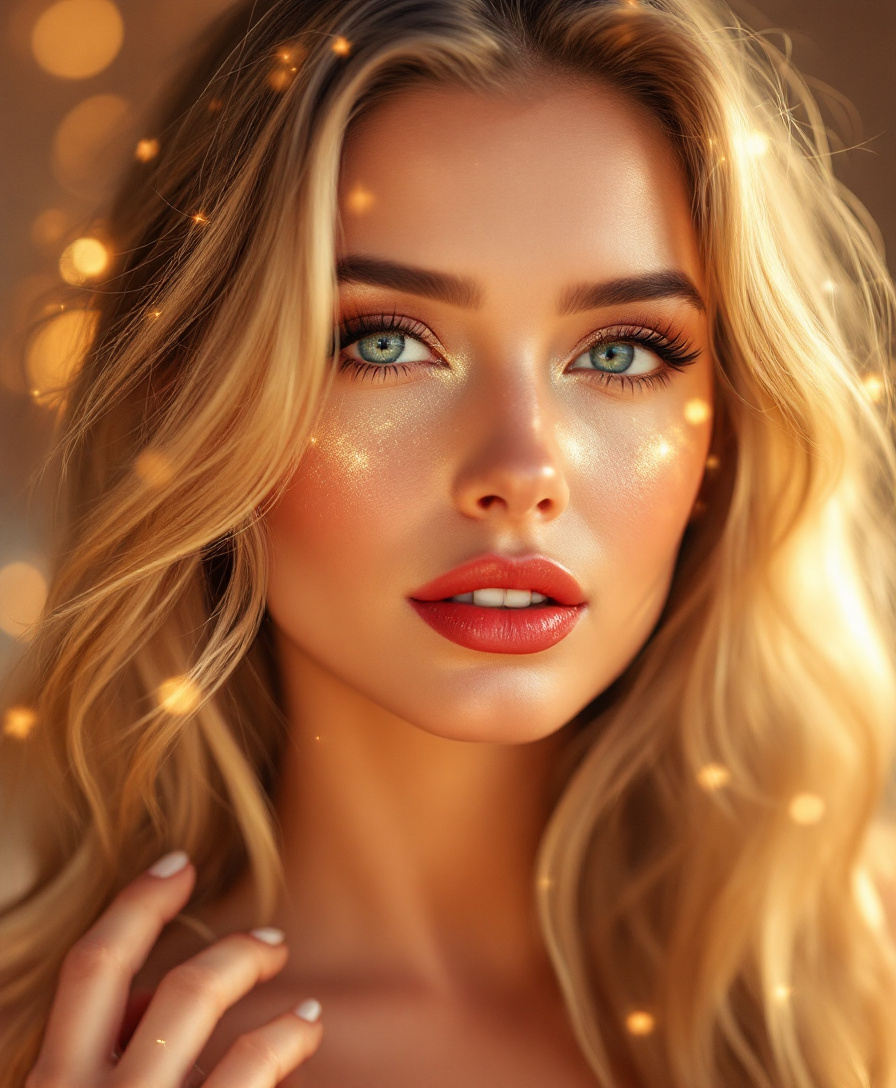 FLUX prompt: Prompt: "A highly detailed portrait of a wo...