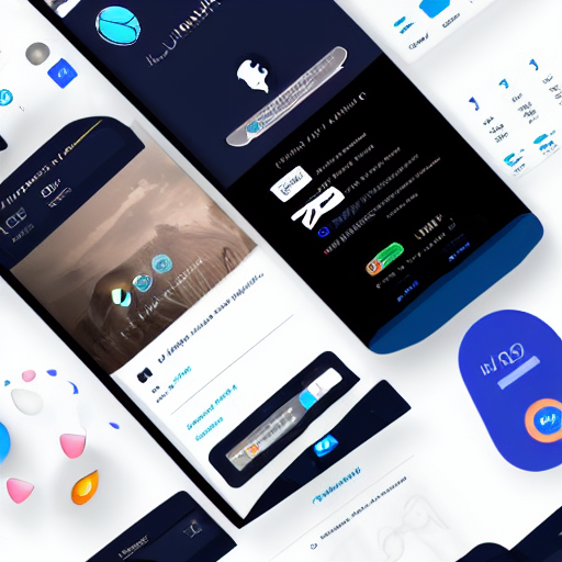 Stable Diffusion prompt: app, ui, ux, ui/ux, website desi...