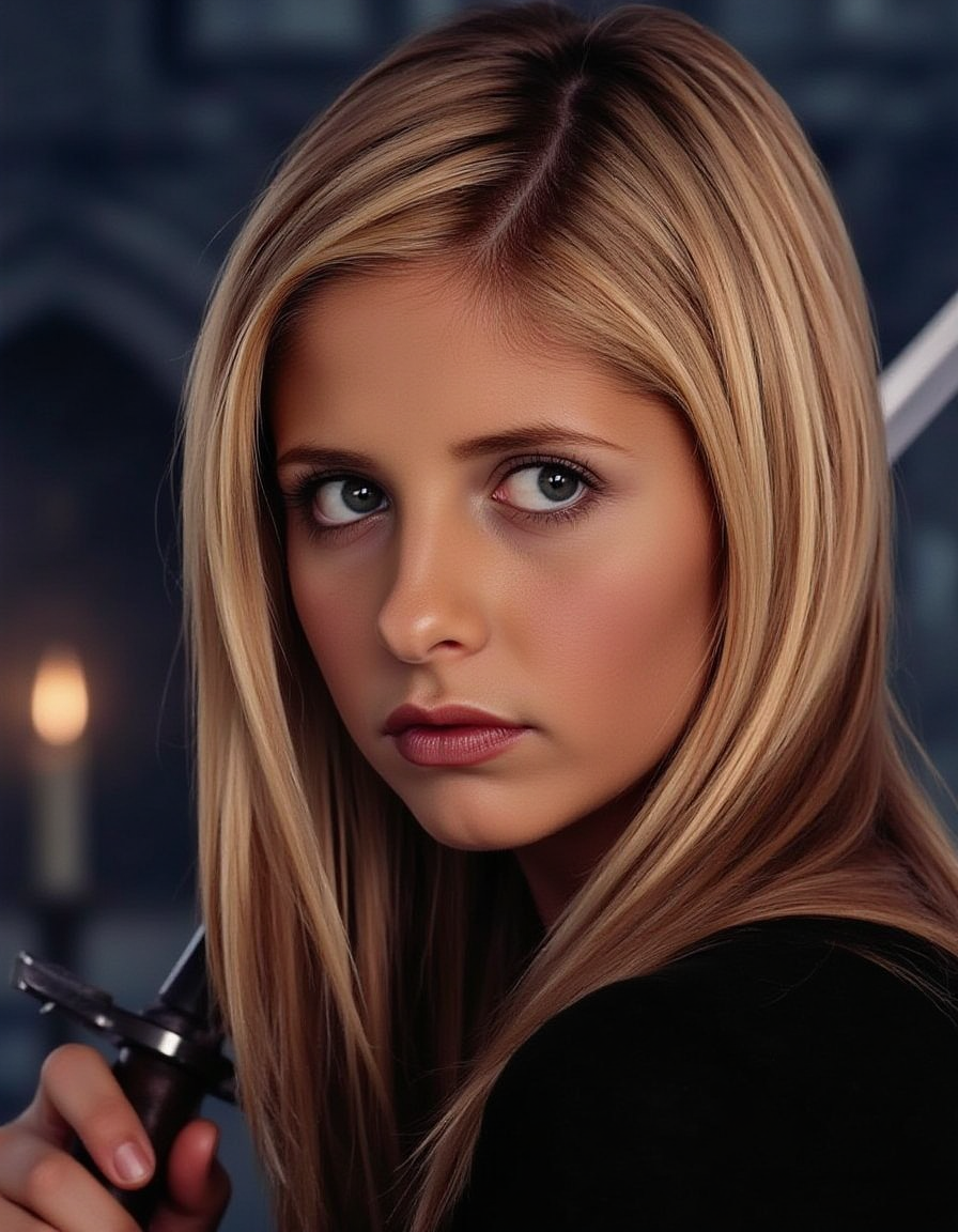 Best Sarah Michelle Gellar (Buffy Years) FLUX1.D Models | PromptHero