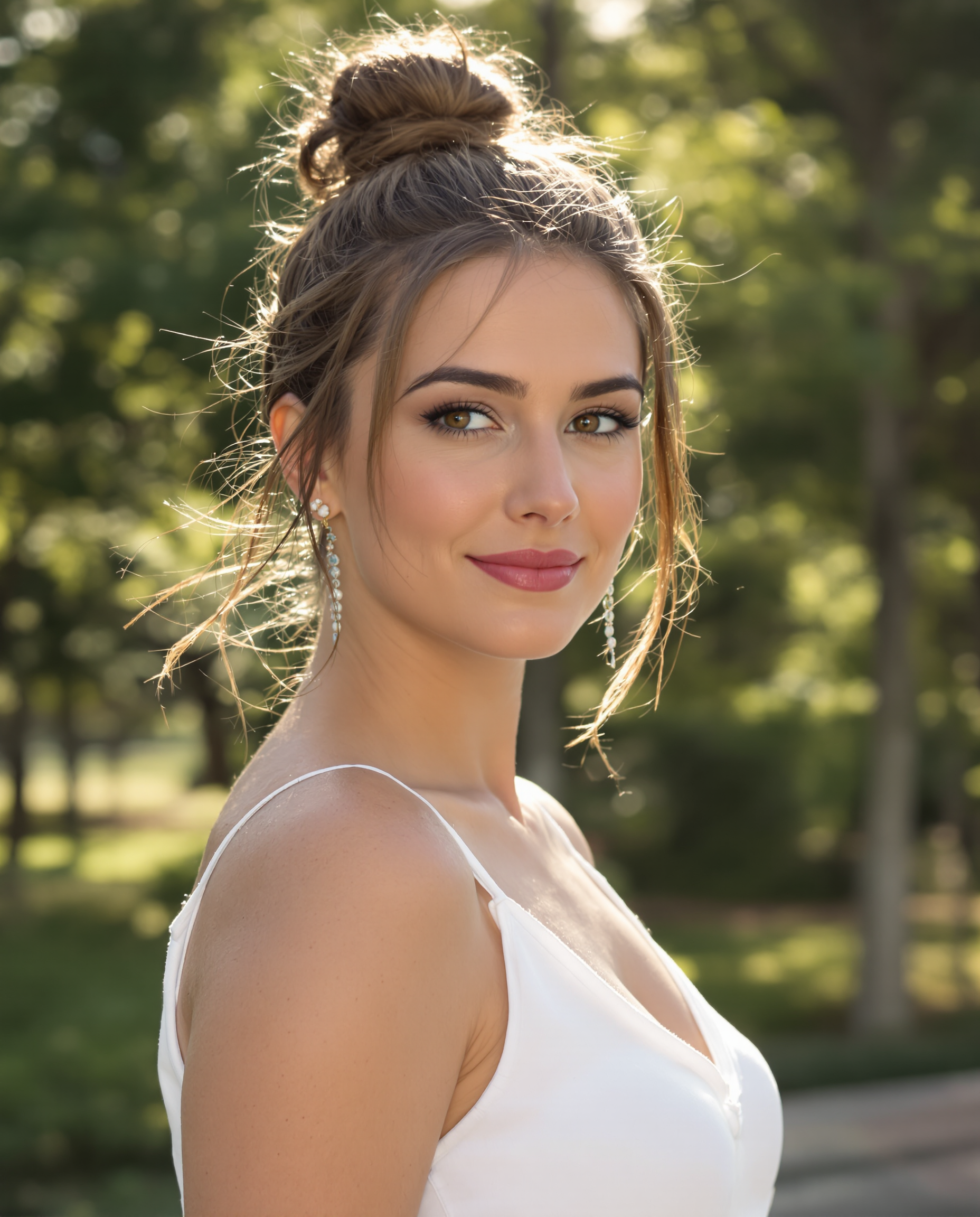 FLUX prompt: (Keeley Hazell:1.3), (realistic face, oval...
