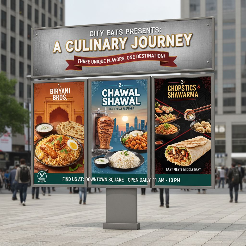 Nano Banana prompt: design a poster for my restaurant to ...