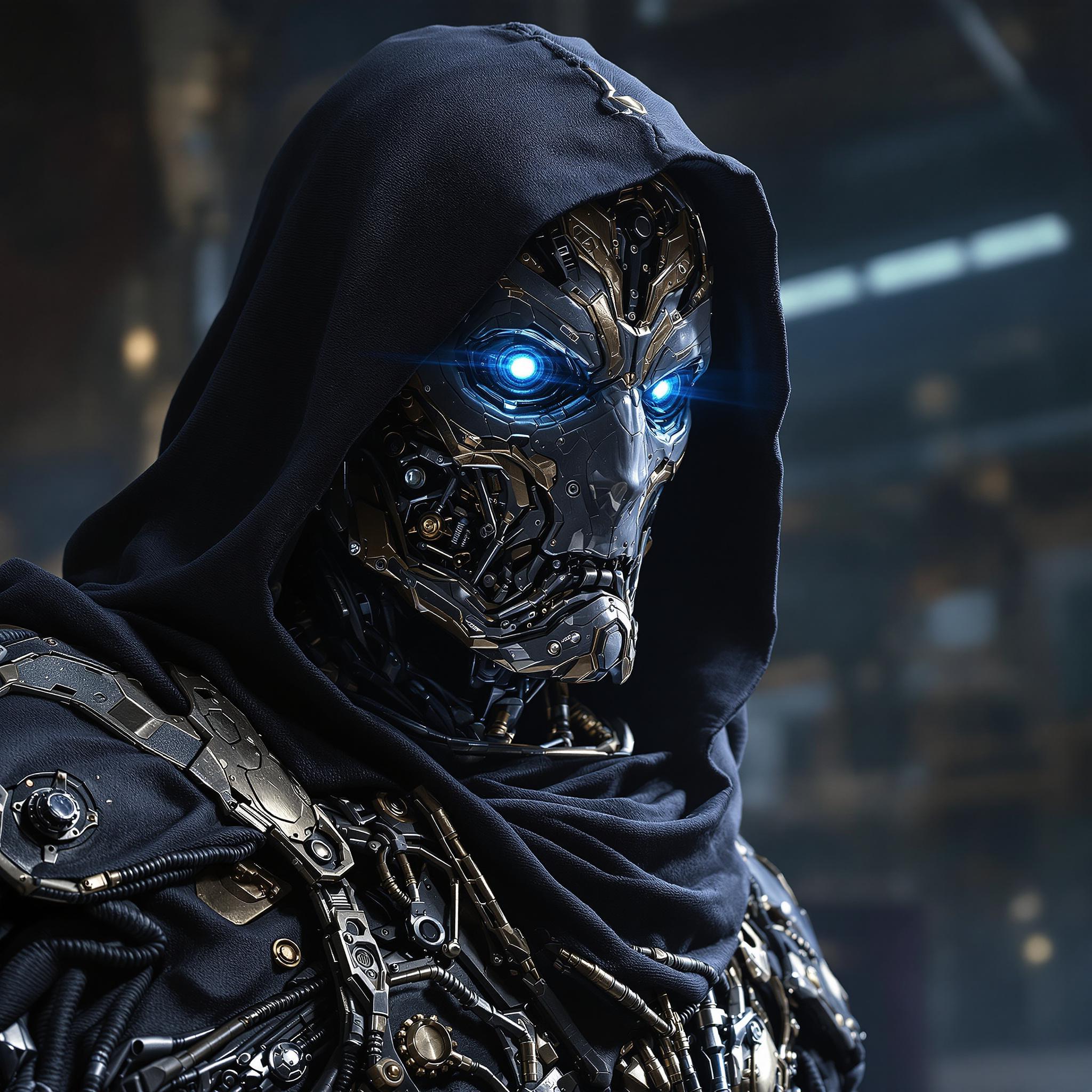 FLUX prompt: Photo of a ultra realistic warforged robot,