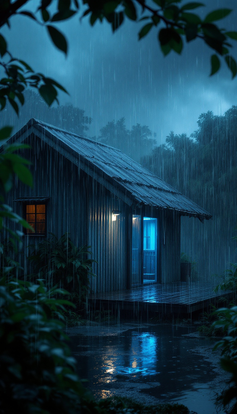 FLUX prompt: A hyper-realistic 8K scene during an intense...