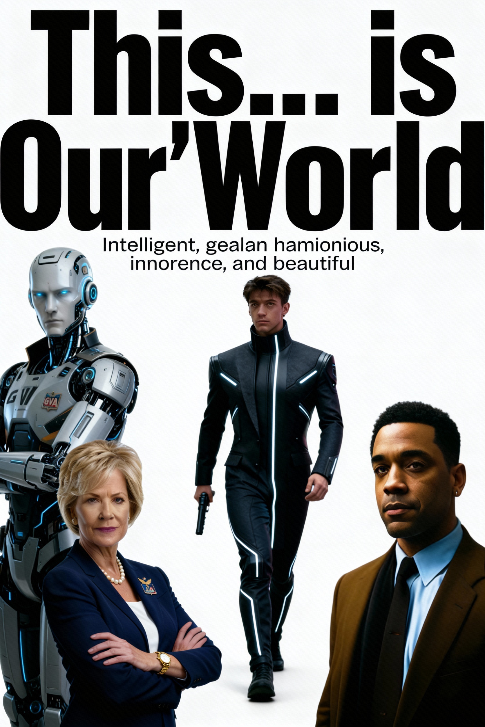 Seedream 4 prompt: Create a Sci-fi Story Promotional Post...