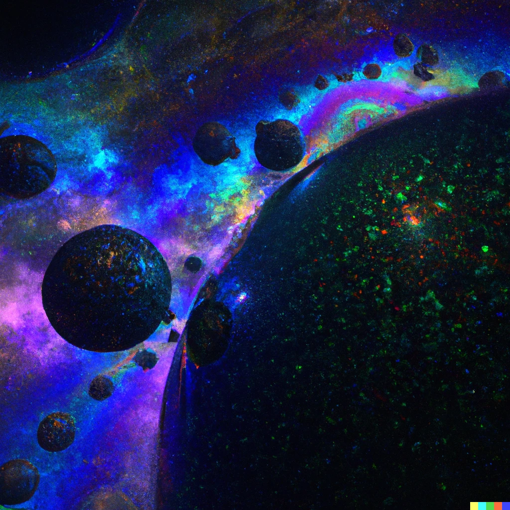 DALL-E prompt: the multiverse