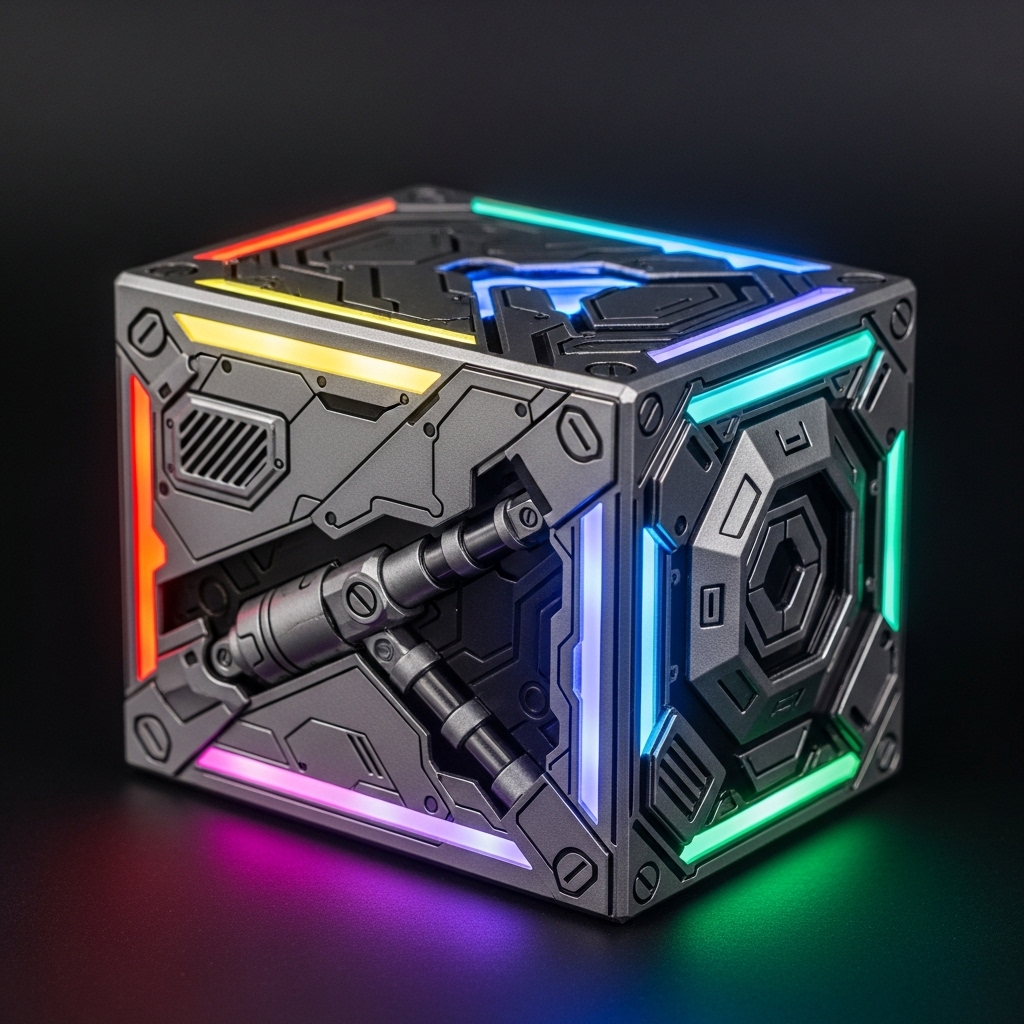 Google Imagen prompt: Generate a small rectangular box wi...